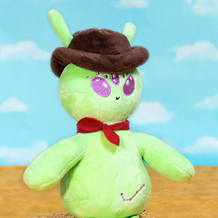Cowboy Alien Plushie